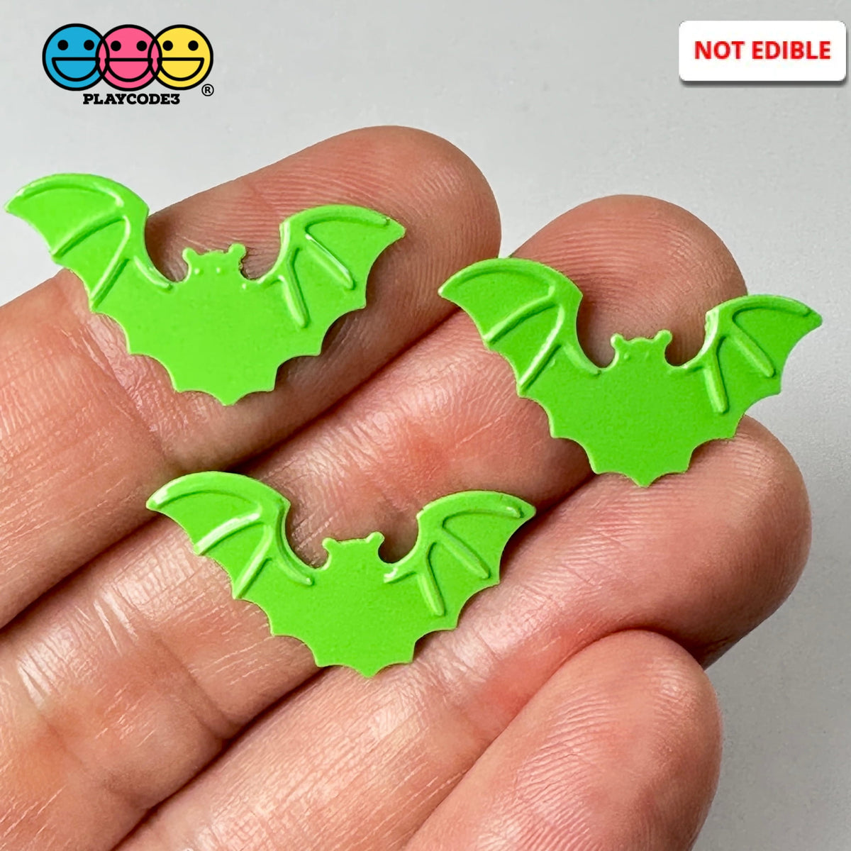 Bats Green Halloween Table Scatter Bat Confetti Glitter Decorations ...