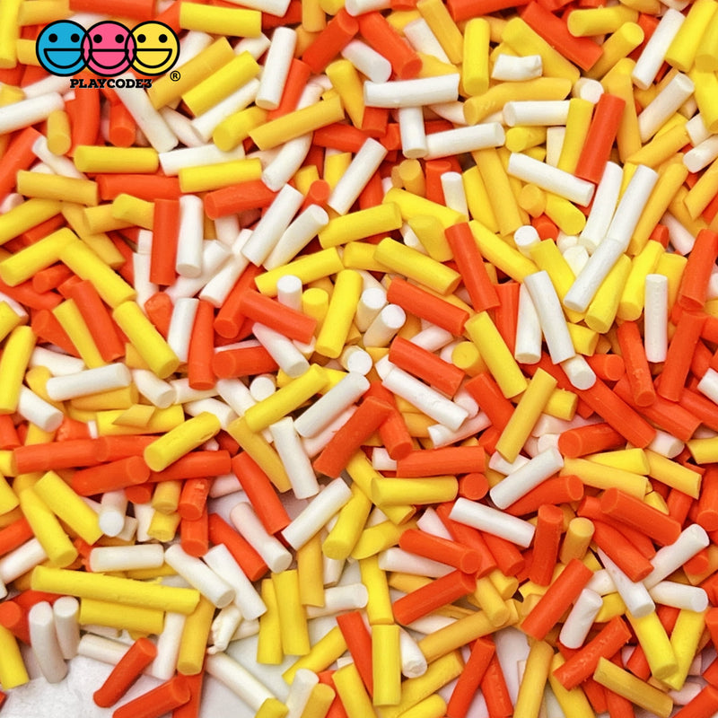 Candy Corn Faux Sprinkles - Halloween Funfetti Mix| PLAYCODE3