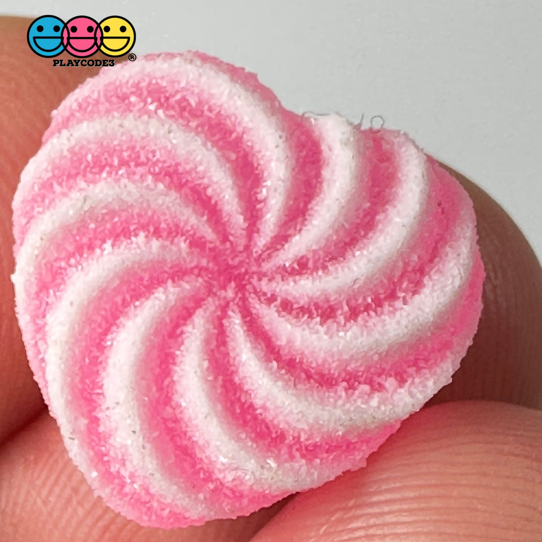 Candy Sugar Coated Swirls Fake Candies - 18 pcs Cabochons| PLAYCODE3