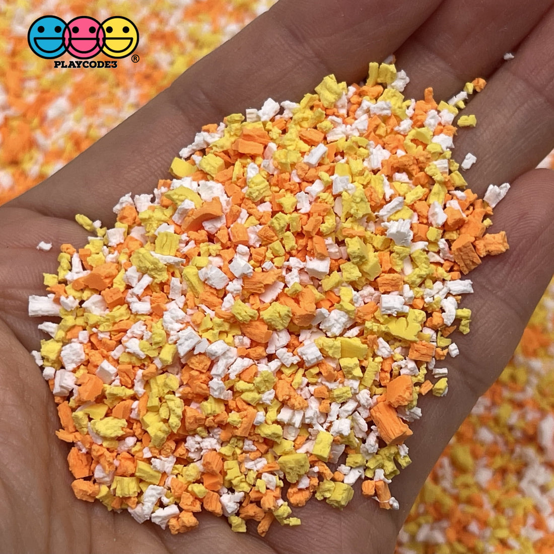 Cookie Crumbles Mixed Theme Colors Shredded Clay Faux Food| PLAYCODE3