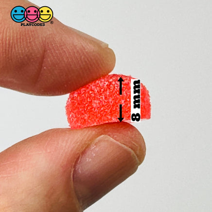 Gumdrops Fake Candy Charms in 6 Colors for Crafts| PLAYCODE3