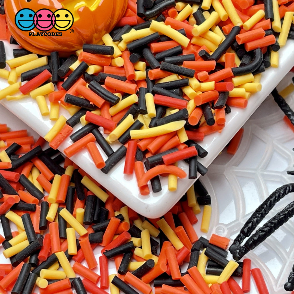 Halloween Harvest Polymer Clay Sprinkles for Crafts| PLAYCODE3