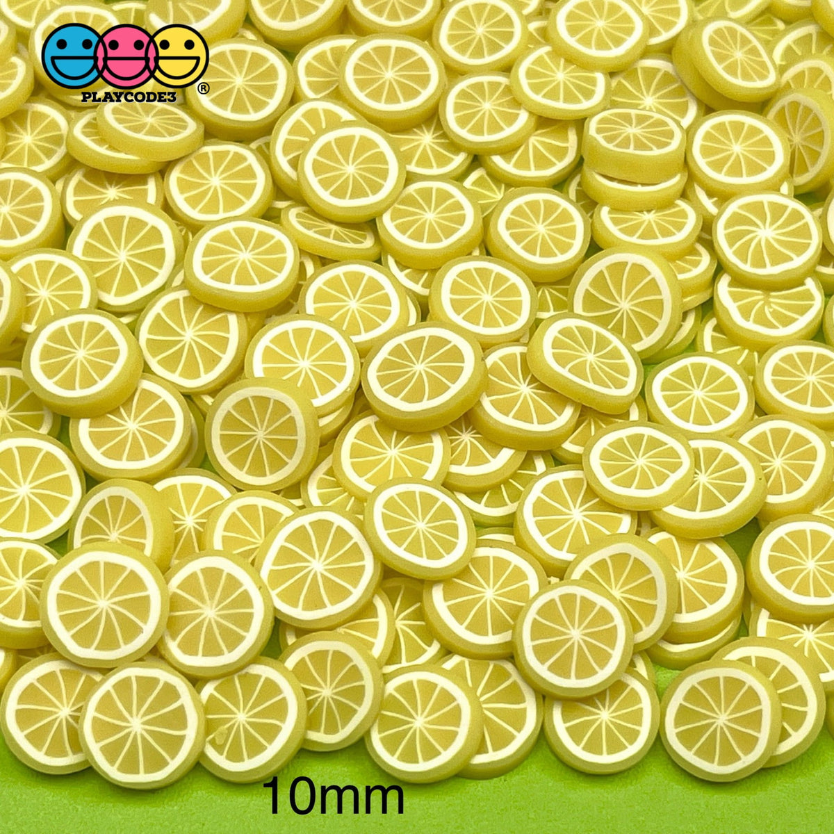 Lemon Fimo Slices Polymer Clay Lemons Decoden Jimmies Lemons PLAYCODE3 ...