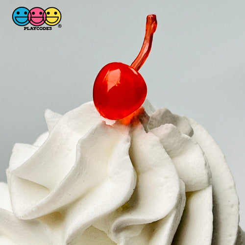 Maraschino Cherry 3D Charms Fake Food Cabochon 20 pcs| PLAYCODE3
