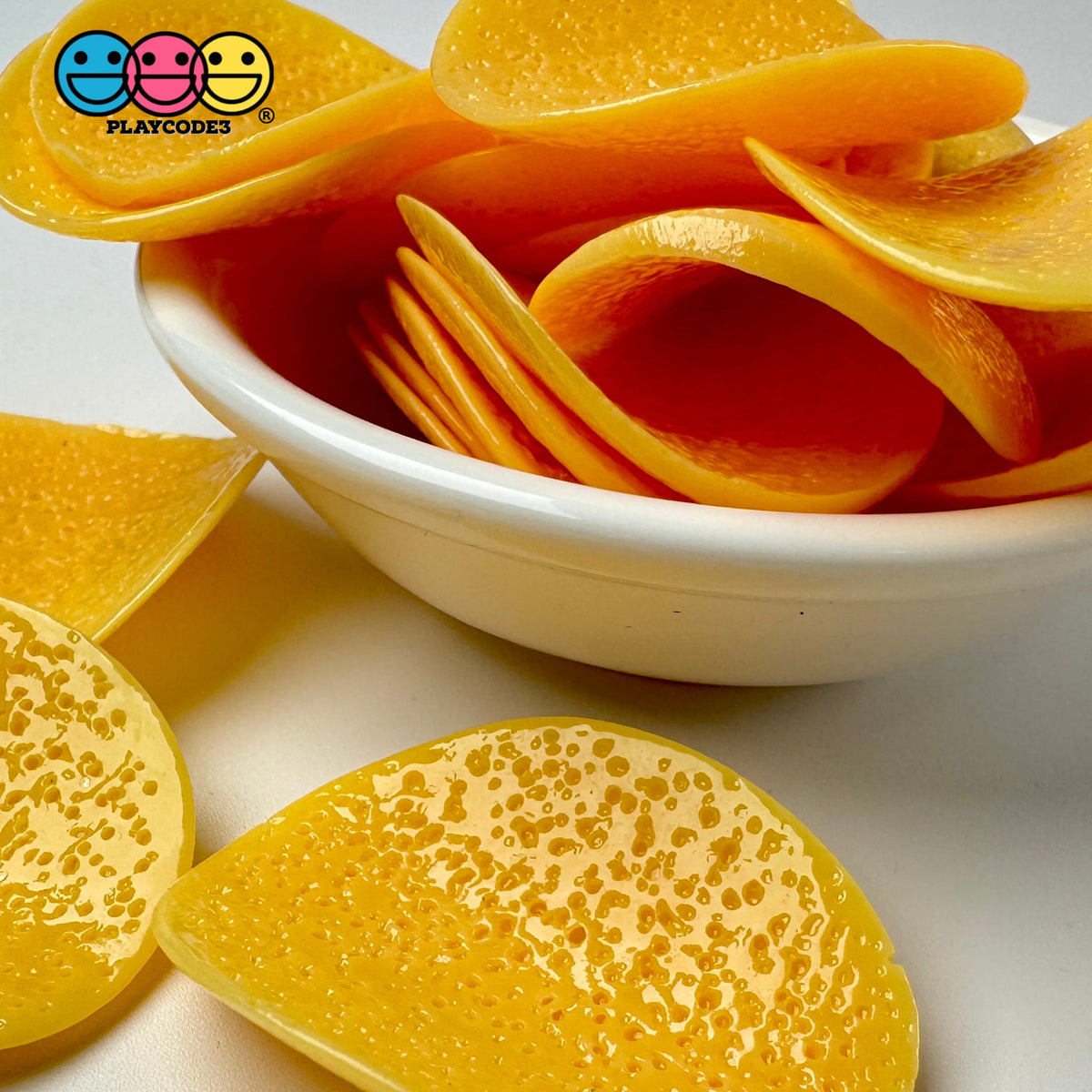 Realistic Potato Chips Fake Food Cabochons 10 pcs| PLAYCODE3