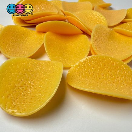 Realistic Potato Chips Fake Food Cabochons 10 pcs| PLAYCODE3